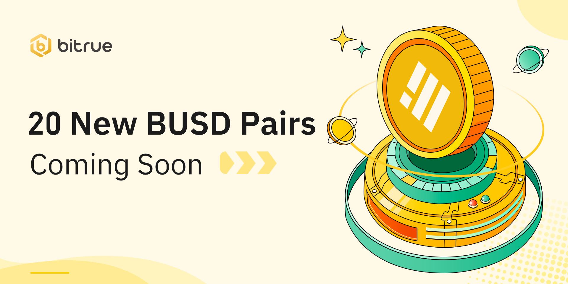New BUSD Pairs are Coming – Bitrue FAQ