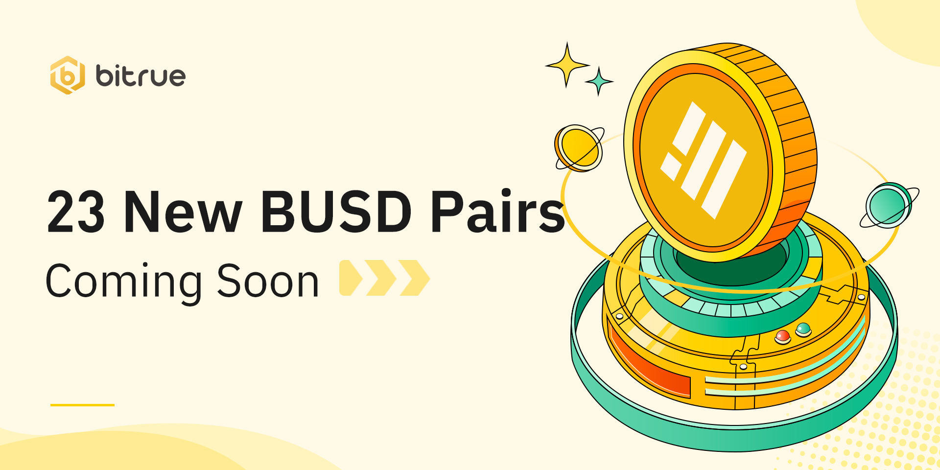 New BUSD Pairs are Coming – Bitrue FAQ
