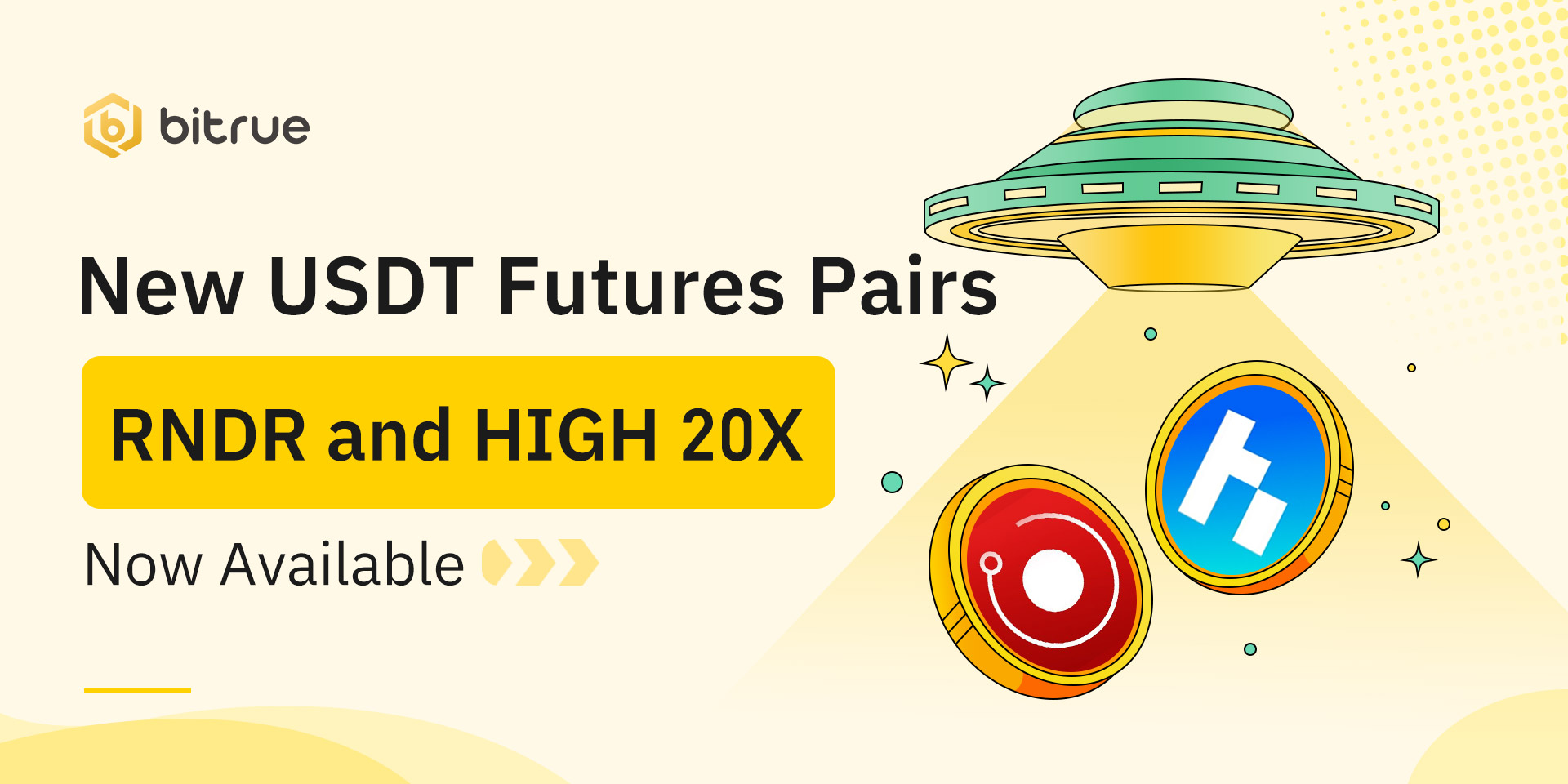 Bitrue Futures Will List USDT Based RNDR and HIGH Perpetual Futures ...