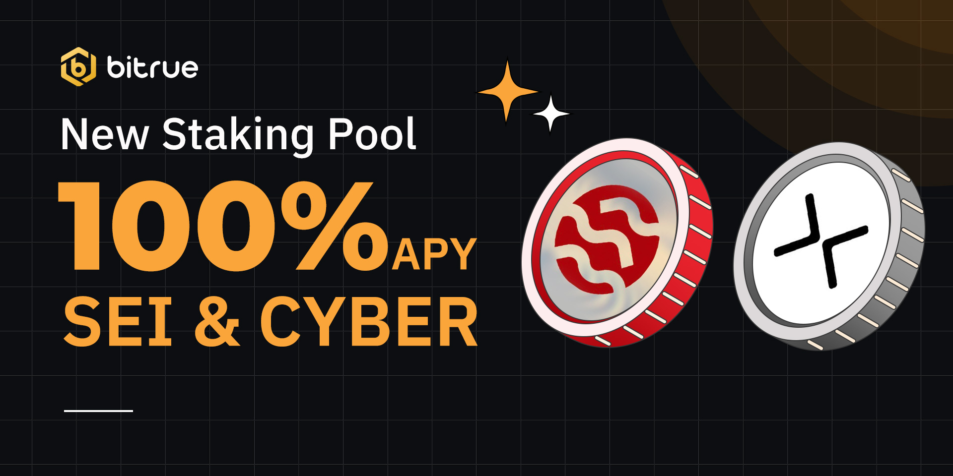 New Staking Pool Begins! Enjoy and earn up to 100% APY for SEI and CYBER – Bitrue FAQ