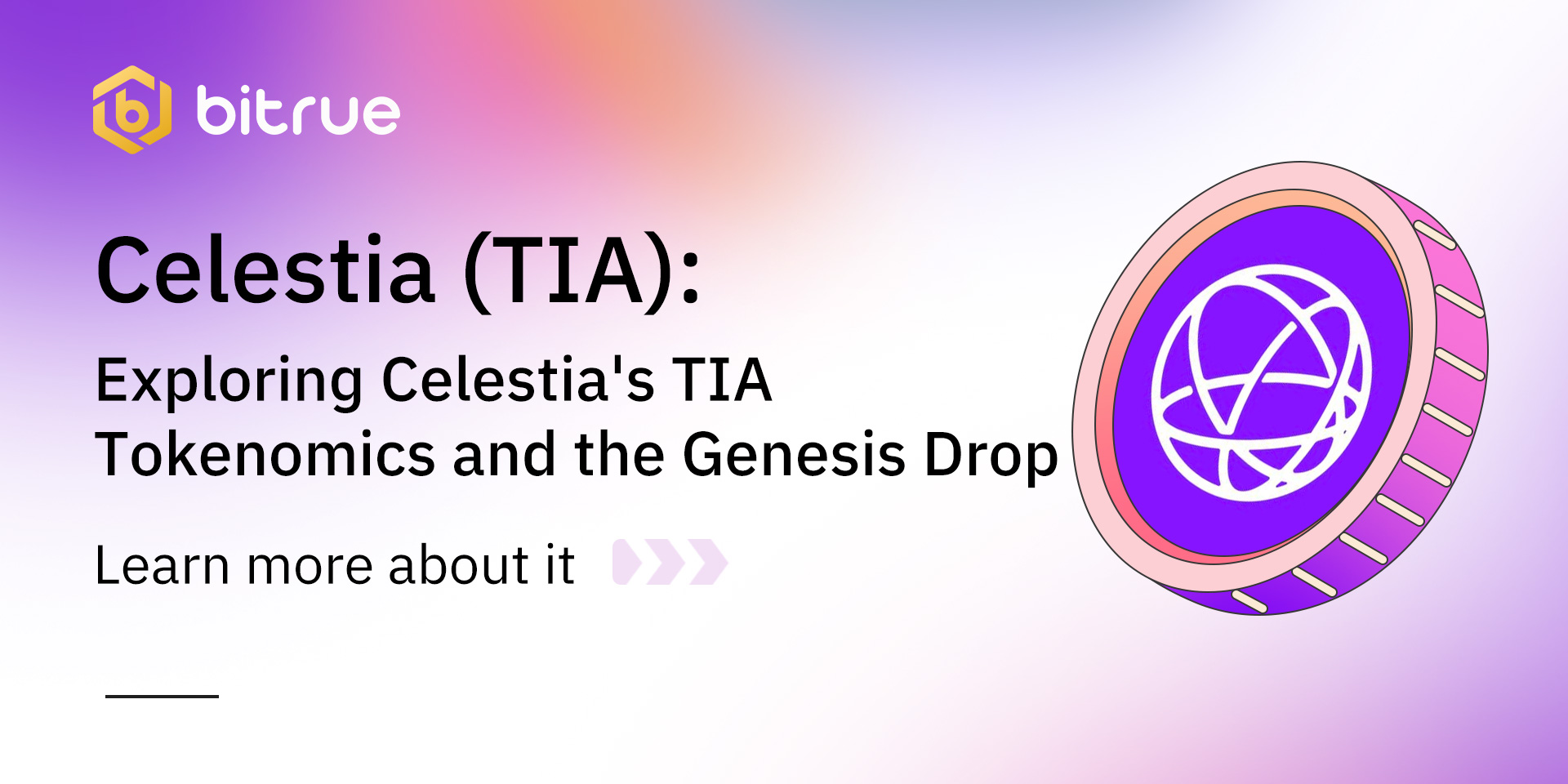 Exploring Celestia (TIA) Tokenomics and the Genesis Drop – Bitrue FAQ