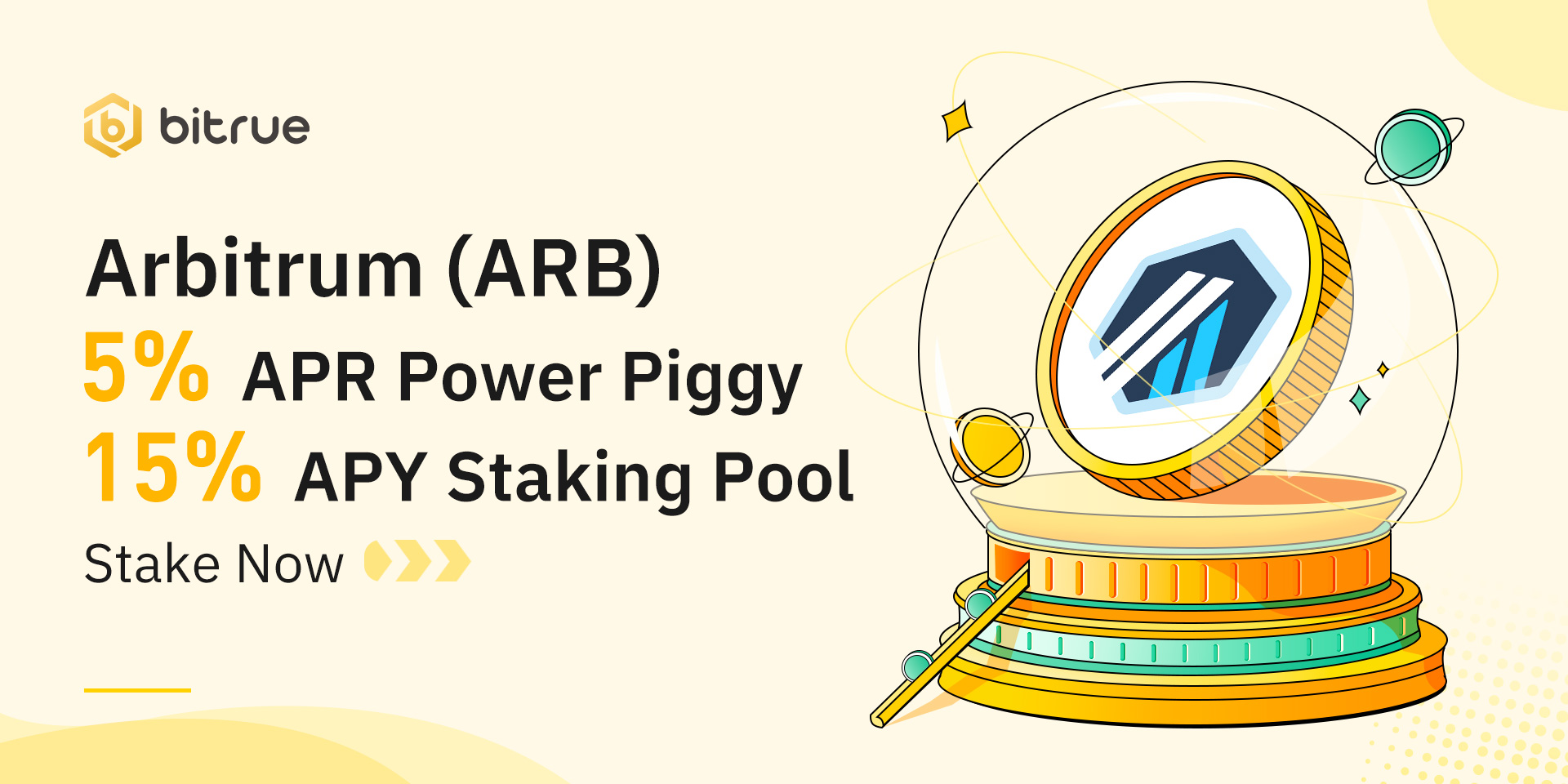 ARBITRUM (ARB) STAKING: Earn Up to 15% APY – Bitrue FAQ