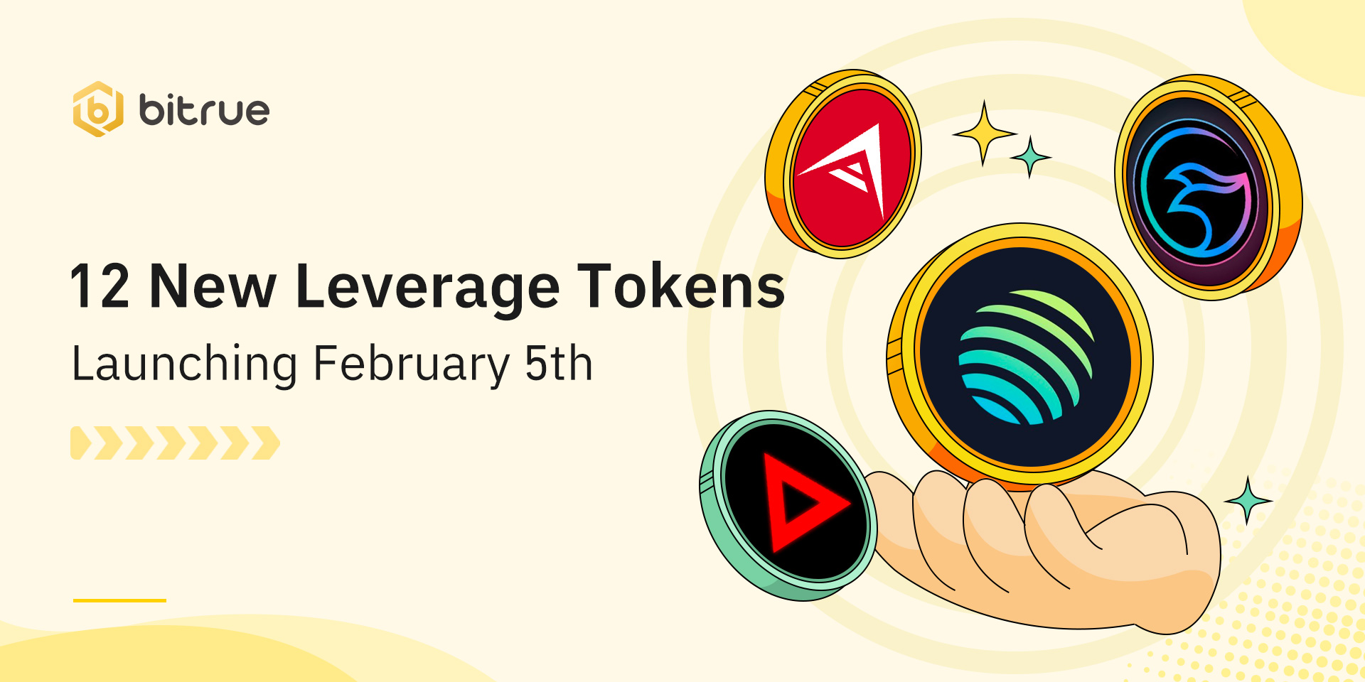 12 New Leverage Tokens Launching February 5th – Bitrue FAQ