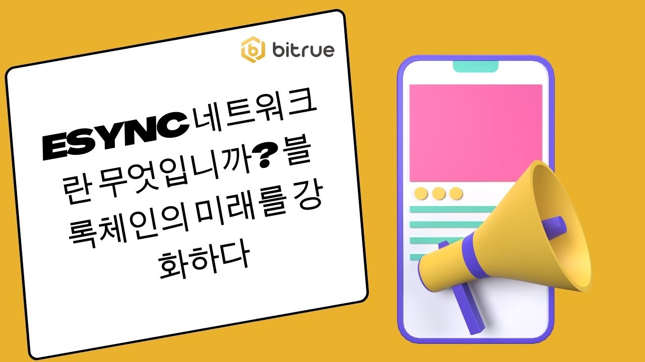 eSync 네트워크란 무엇입니까? 블록체인의 미래를 강화하다 – Bitrue FAQ