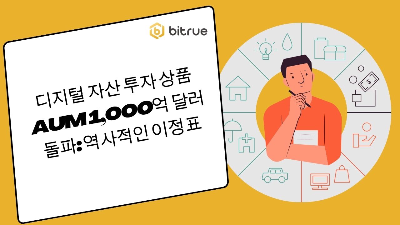 디지털 자산 투자 상품 AUM 1,000억 달러 돌파: 역사적인 이정표 – Bitrue FAQ