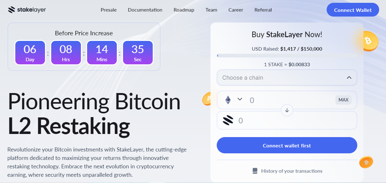 StakeLayer Launches its Bitcoin Liquid Restaking Infrastructure ...