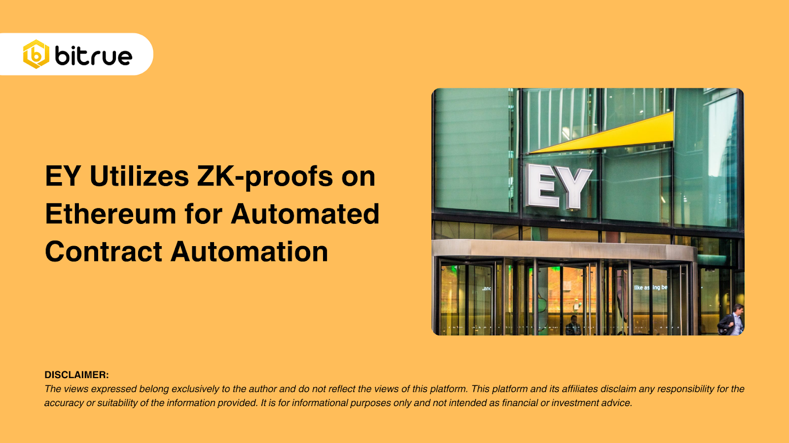 EY Utilizes ZK-proofs on Ethereum for Automated Contract Automation ...