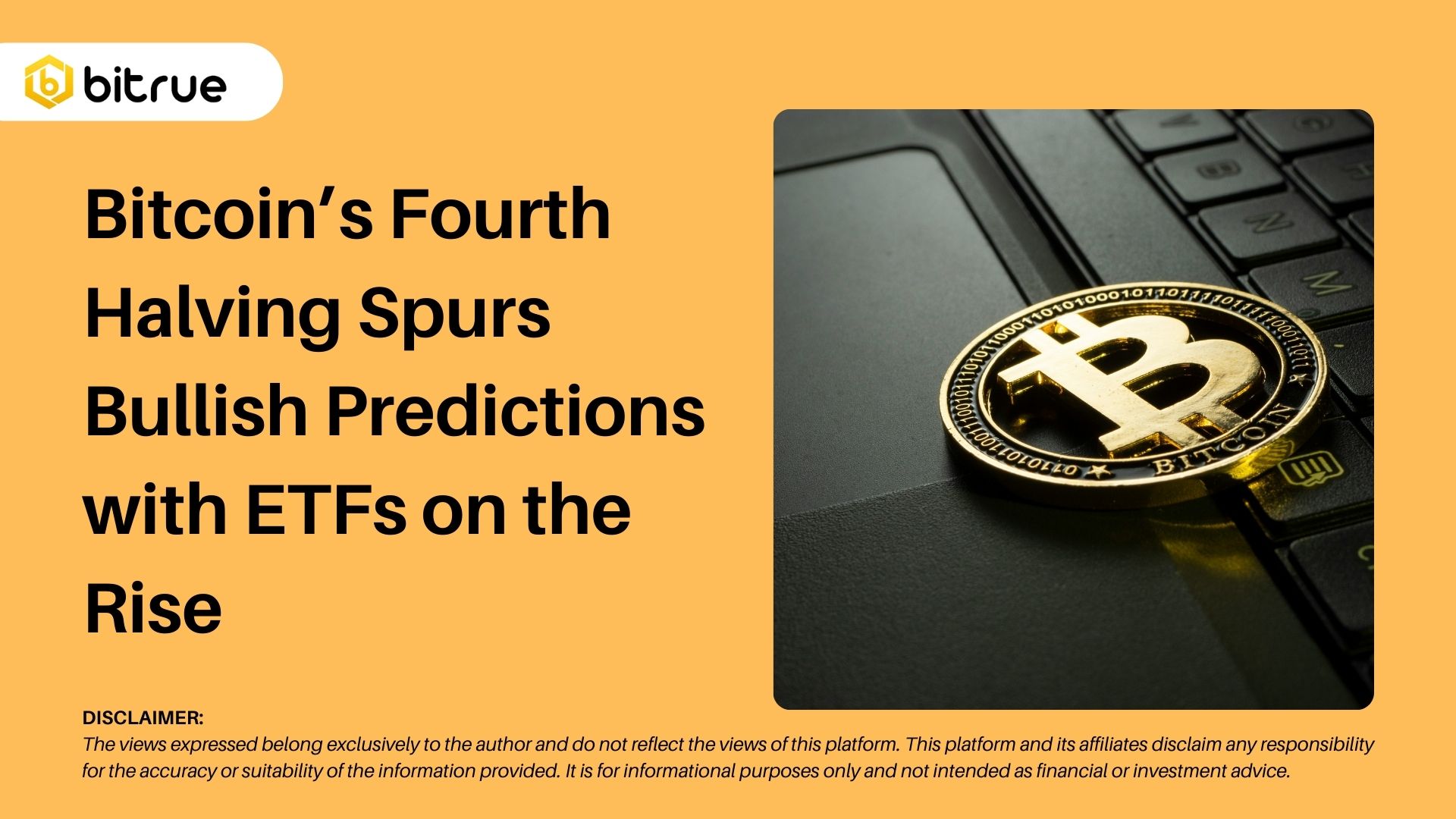 Bitcoin’s Fourth Halving Spurs Bullish Predictions with ETFs on the ...