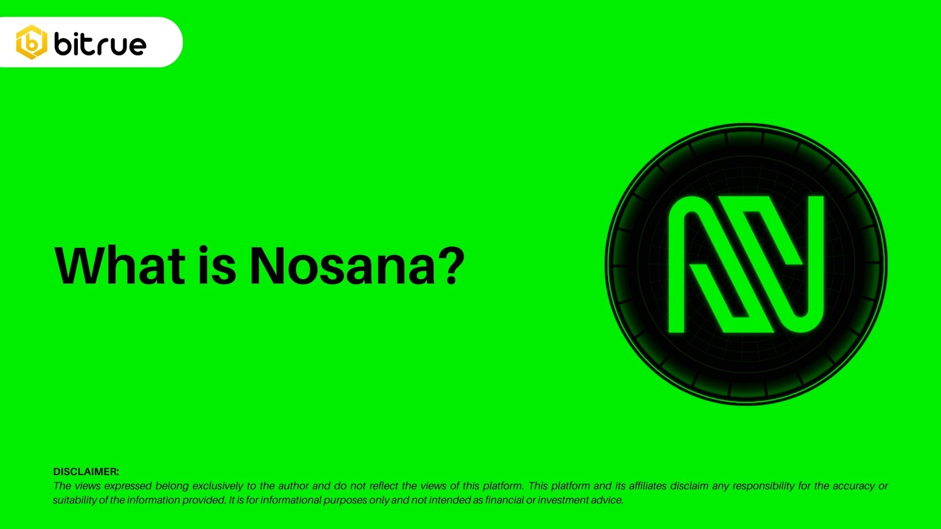 What is Nosana? Looking at the AI Decentralized Computing Sector – Bitrue FAQ