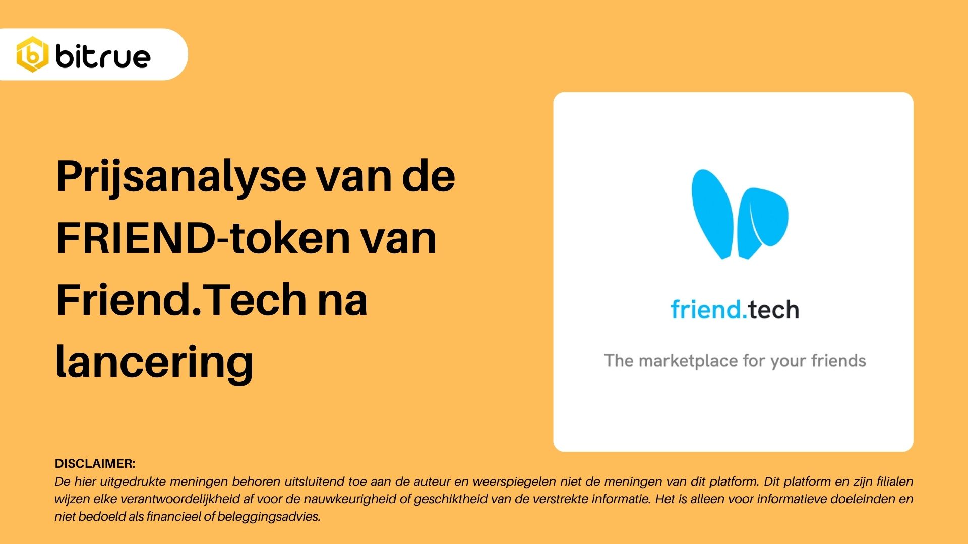 Prijsanalyse van de FRIEND-token van Friend.Tech na lancering – Bitrue FAQ