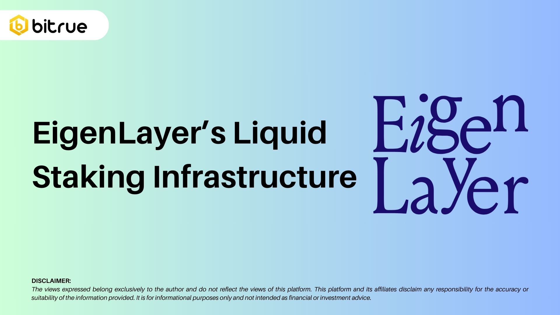 How Does EigenLayer Help the Liquid Staking Ecosystem on Ethereum ...