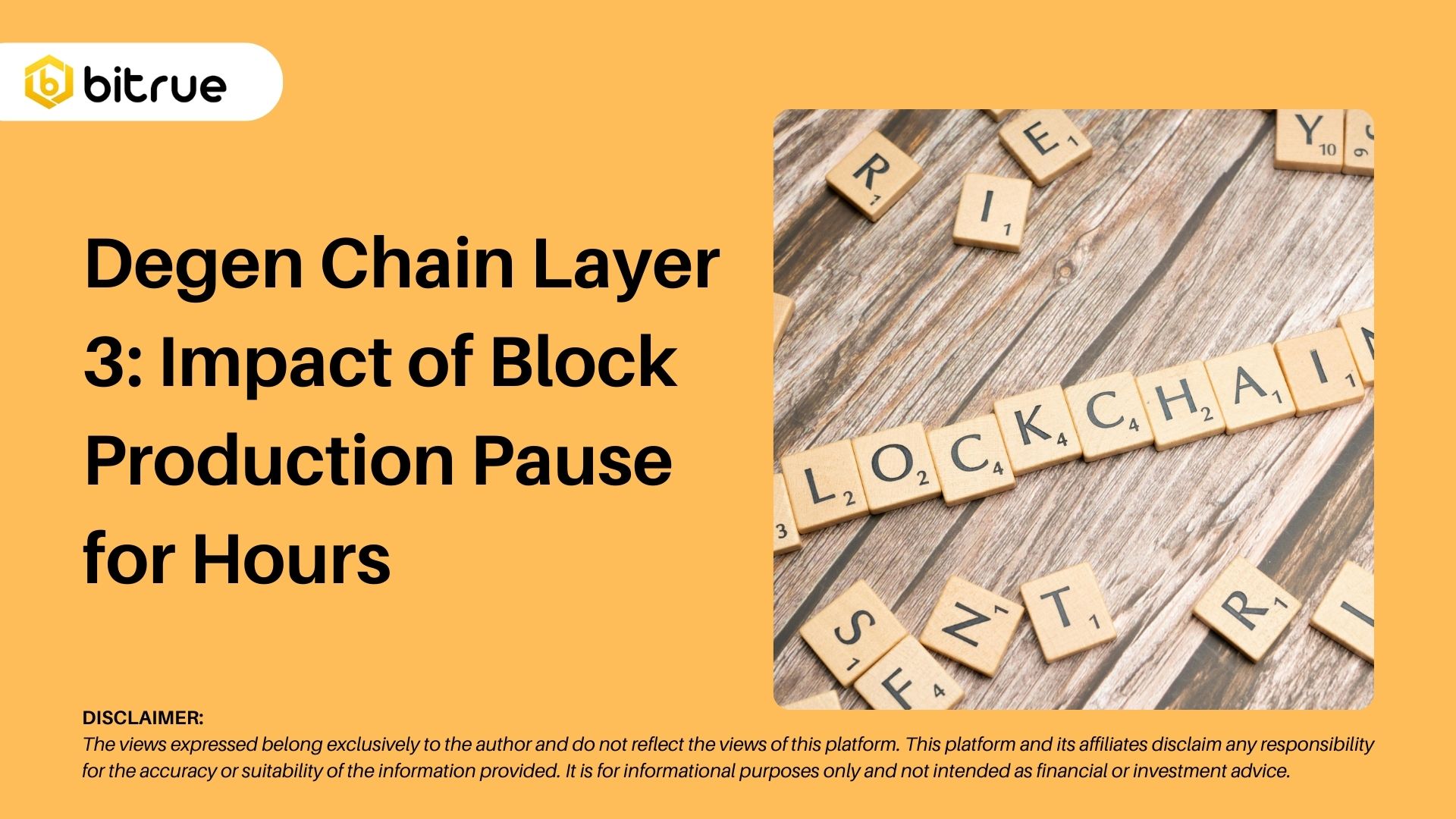 Degen Chain Layer 3: Impact of Block Production Pause for Hours ...