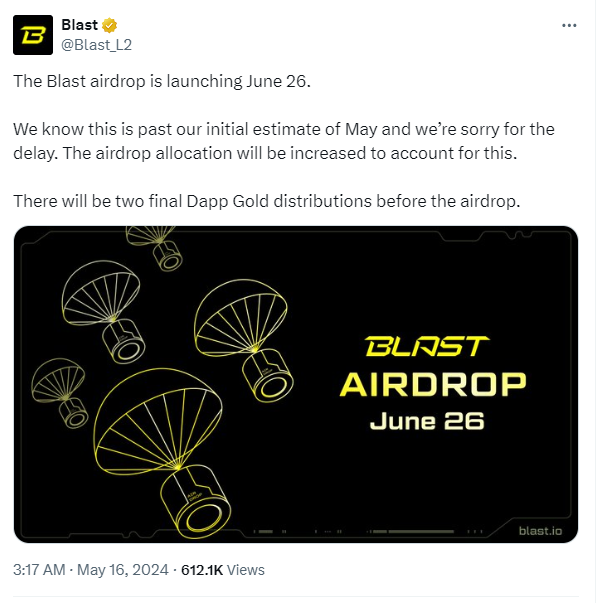 Ethereum Blast Network Airdrop: Bilmeniz Gerekenler – Bitrue FAQ