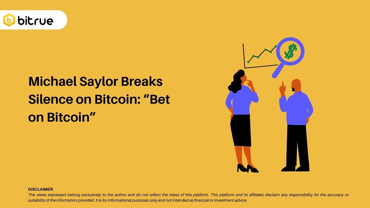 Michael Saylor verbreekt de stilte over Bitcoin: “Wed op Bitcoin ...