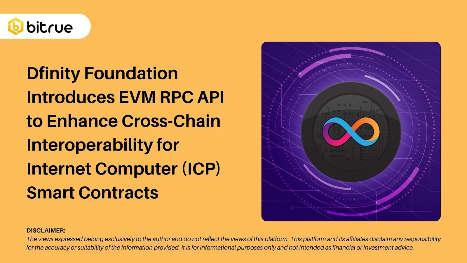 Dfinity Foundation, Internet Computer (ICP) Akıllı Sözleşmeleri için ...