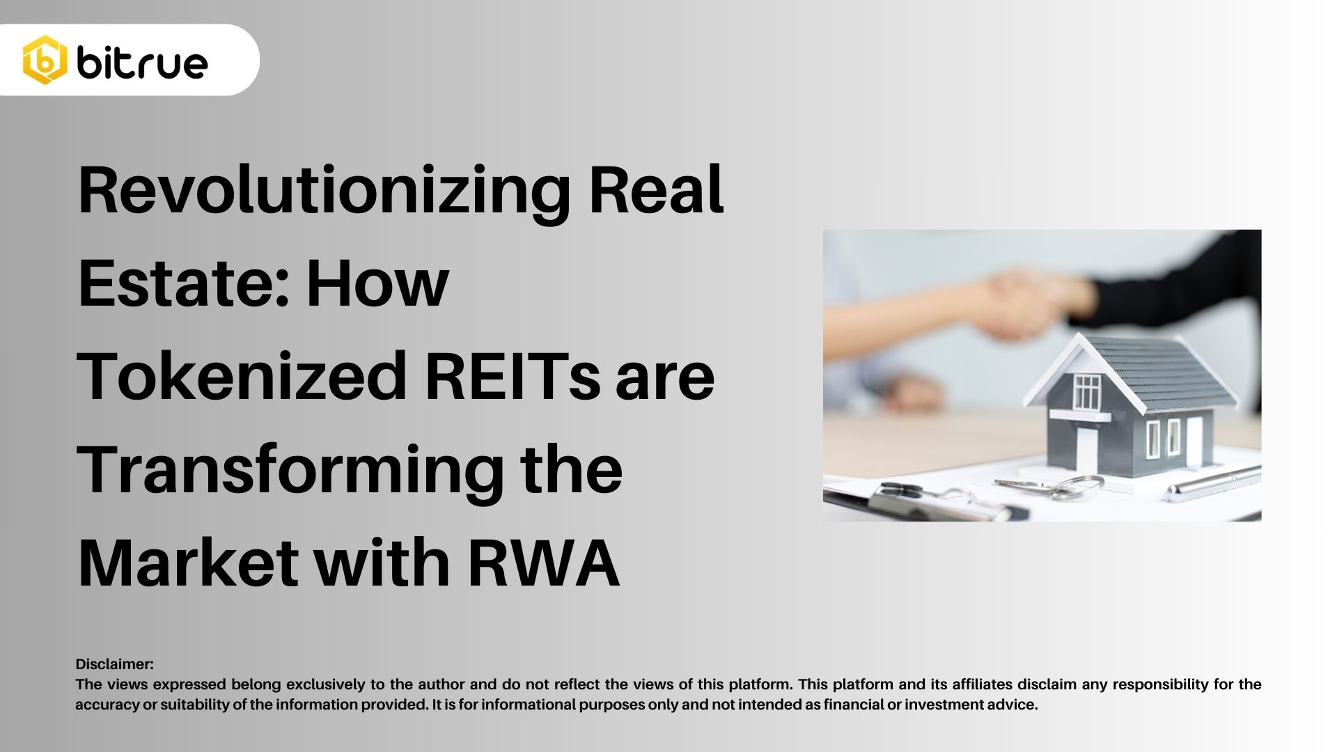 Revolutionizing Real Estate: How Tokenized REITs are Transforming the Market with RWA – Bitrue FAQ