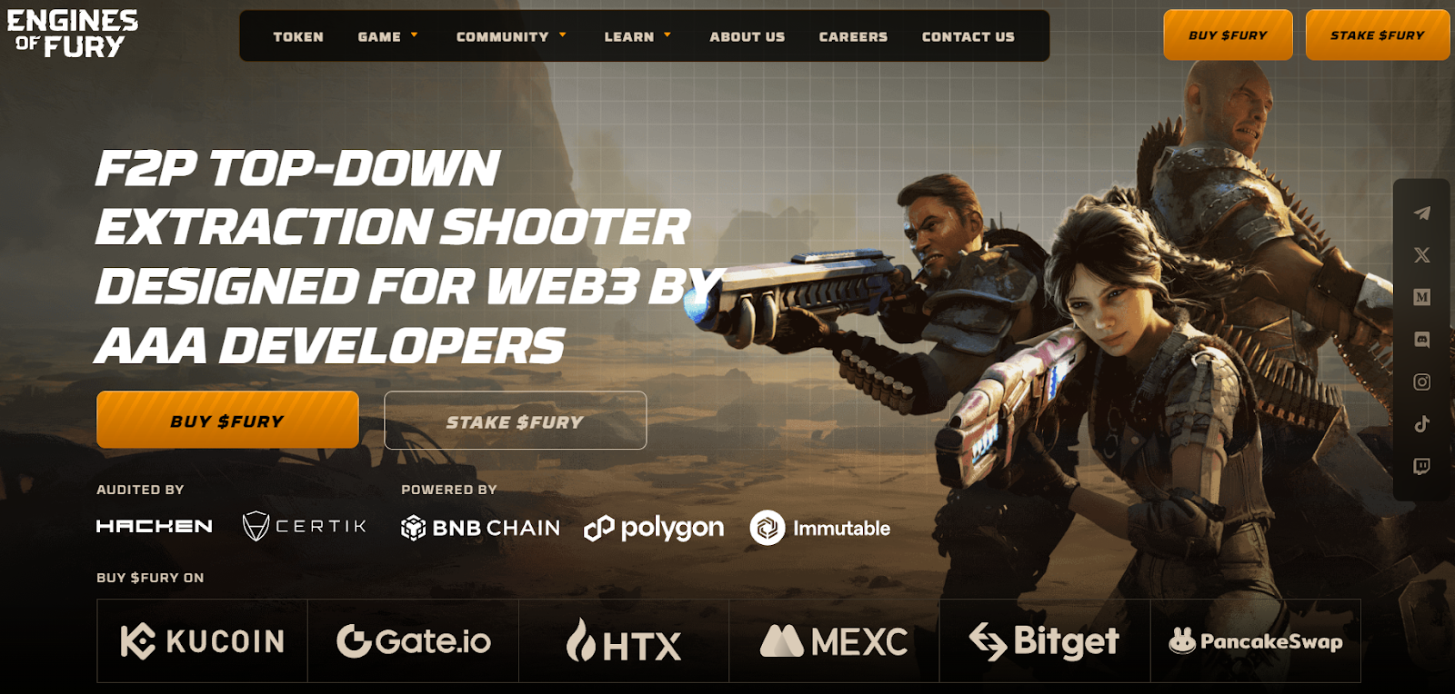 Engines of Fury: The First Ever Free-to-Play Shooter Game Powered by $FURY – Bitrue FAQ