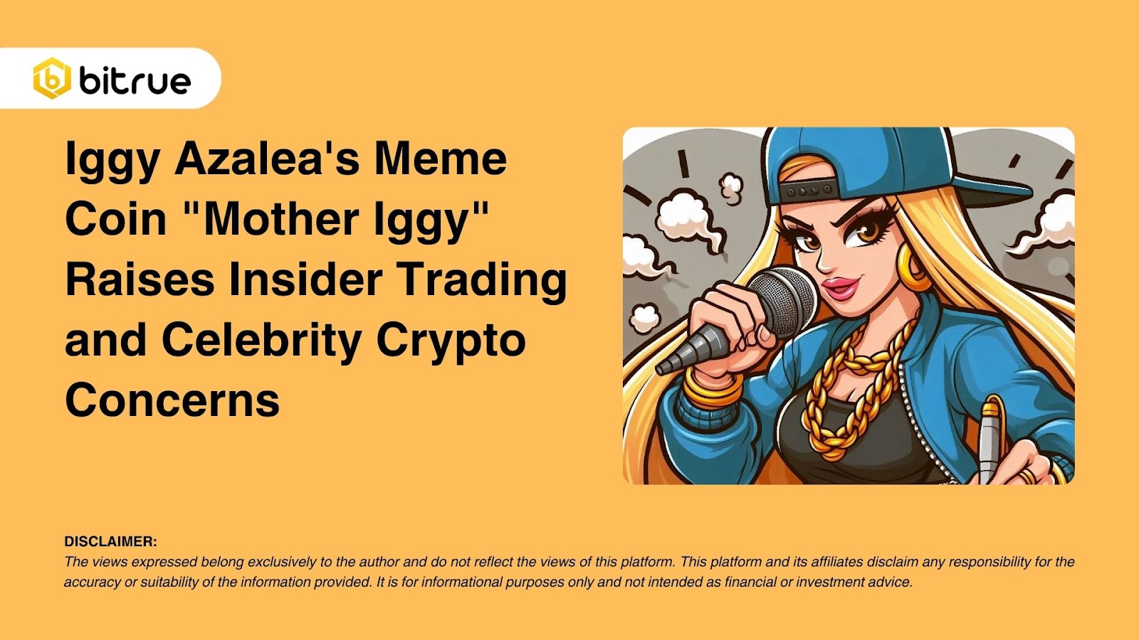 Iggy Azalea's Meme Coin "Mother Iggy" Raises Insider Trading and ...