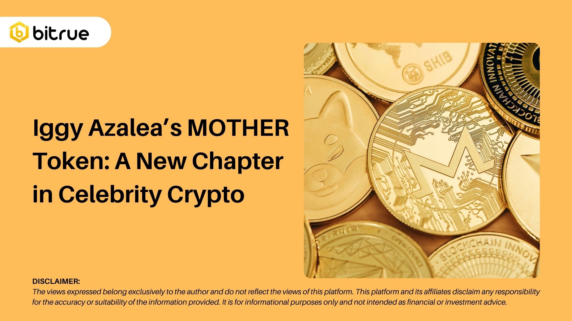 Iggy Azalea’s MOTHER Token: A New Chapter in Celebrity Crypto – Bitrue FAQ