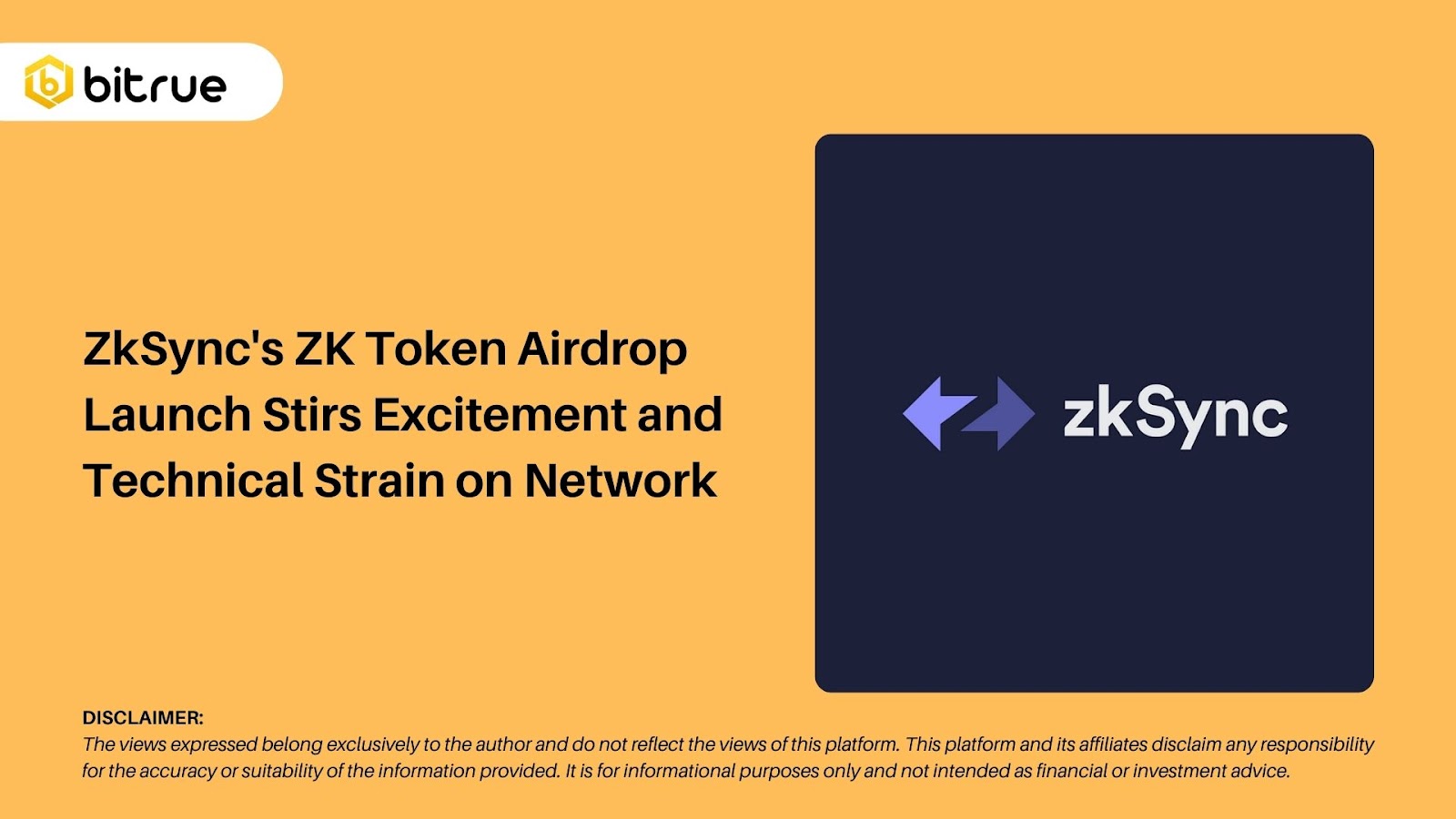 ZkSync's ZK Token Airdrop-lancering zorgt voor opwinding en technische druk op het netwerk ...