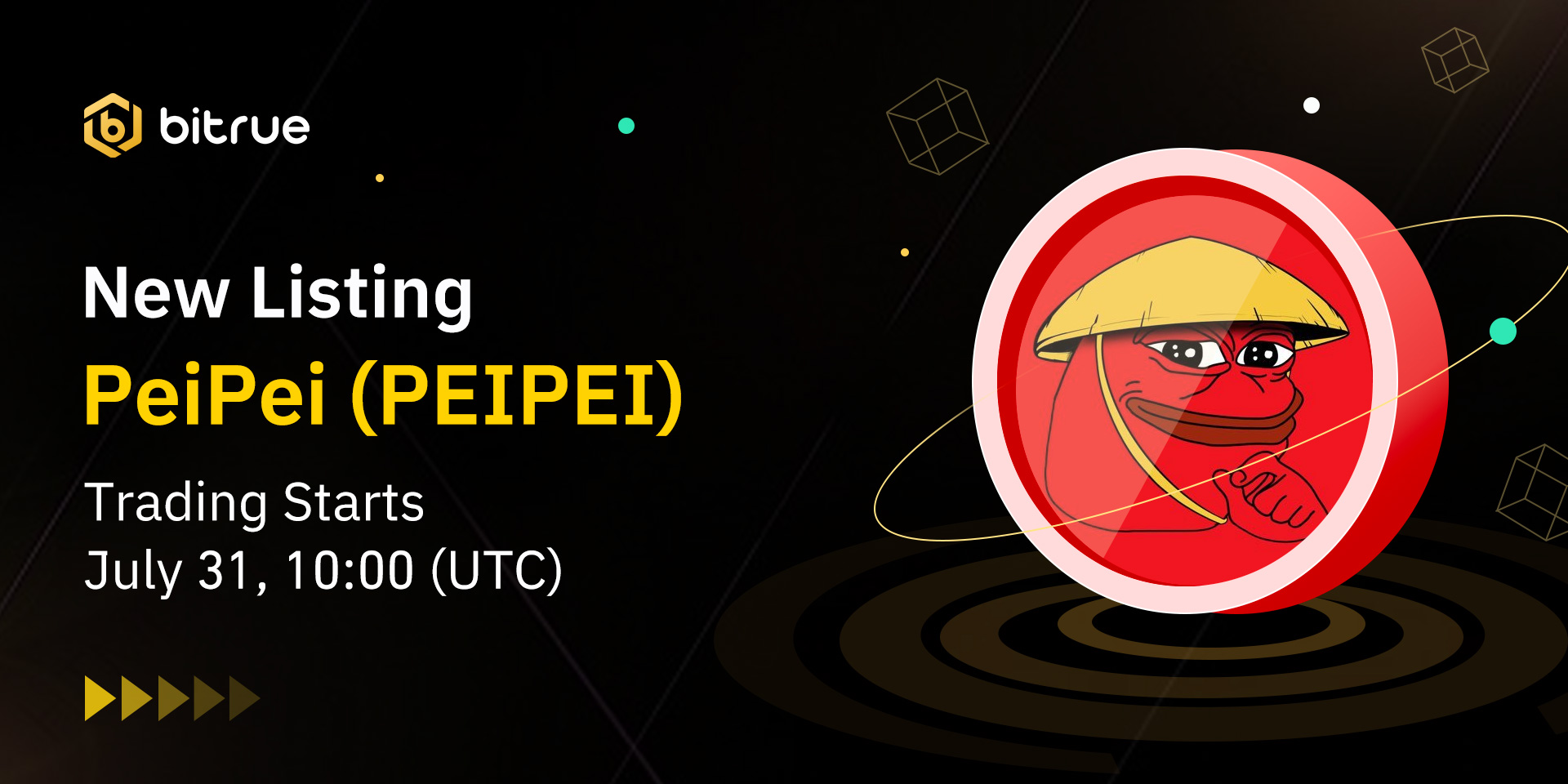 Bitrue Will List PeiPei (PEIPEI) – Bitrue FAQ