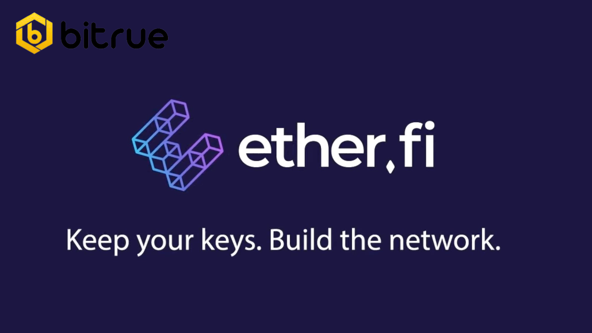이더.Fi가 다음 주에 ETHFI 토큰을 공개할 예정입니다: ETHFI 및 ETHFI 토큰노믹스란 무엇입니까 – Bitrue FAQ