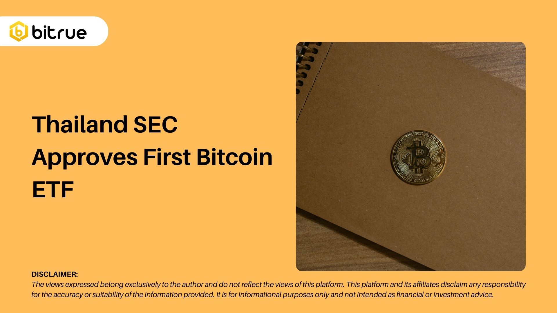 태국 SEC, 최초의 비트코인 ETF 승인 – Bitrue FAQ