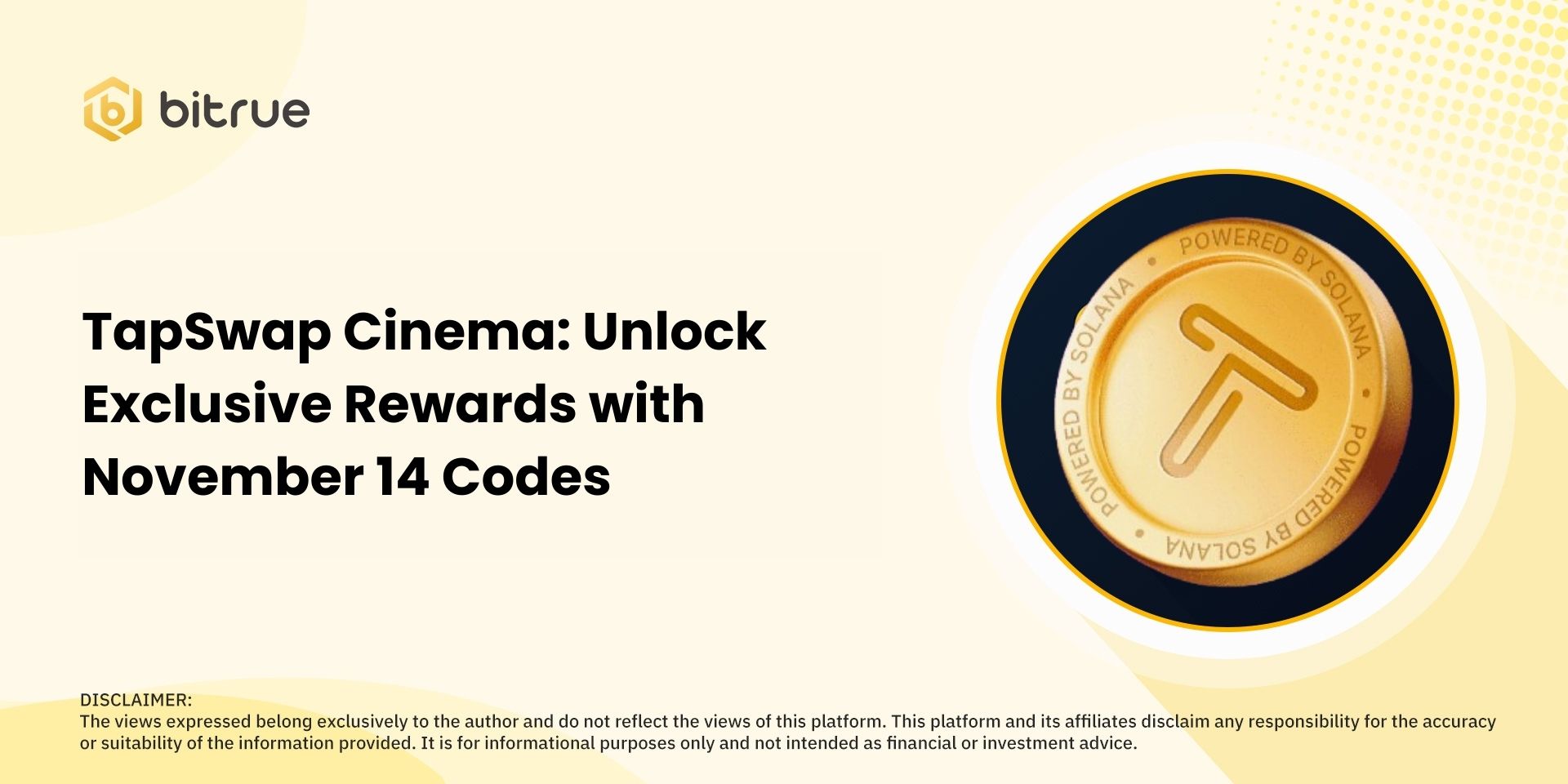 TapSwap Cinema: Unlock Exclusive Rewards with November 14 Codes ...