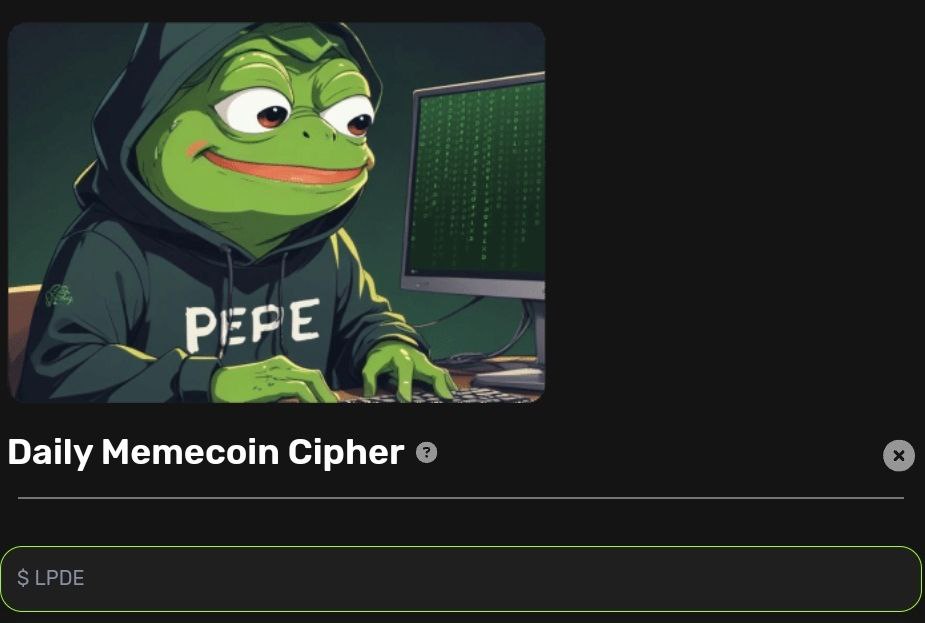 Memes Lab Daily Memecoin Cipher November 18, 2024: Win Rewards – Bitrue FAQ