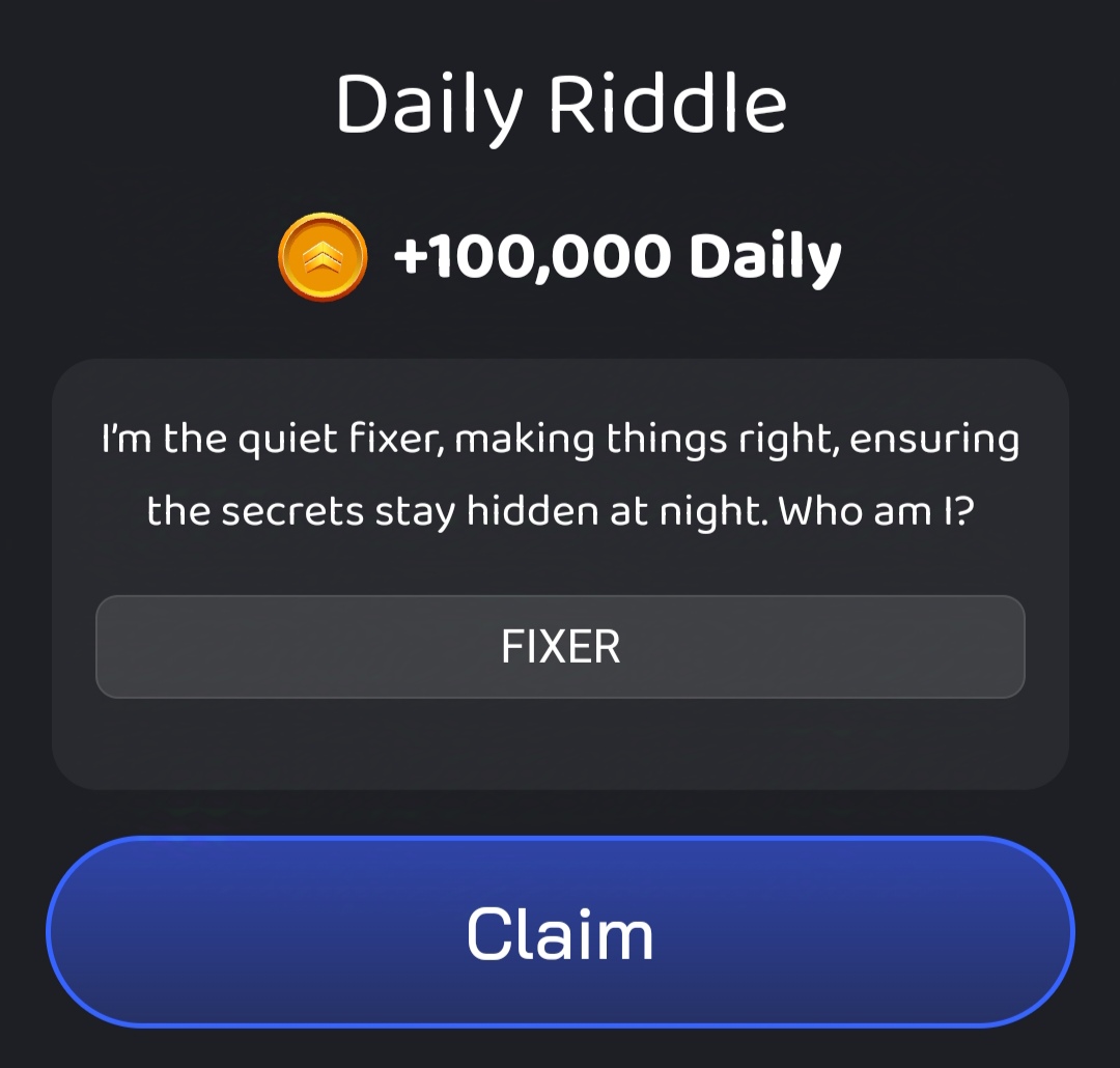 MafiaDAO Daily Riddle 18 Kasım 2024: Ödülleri Artırın – Bitrue FAQ