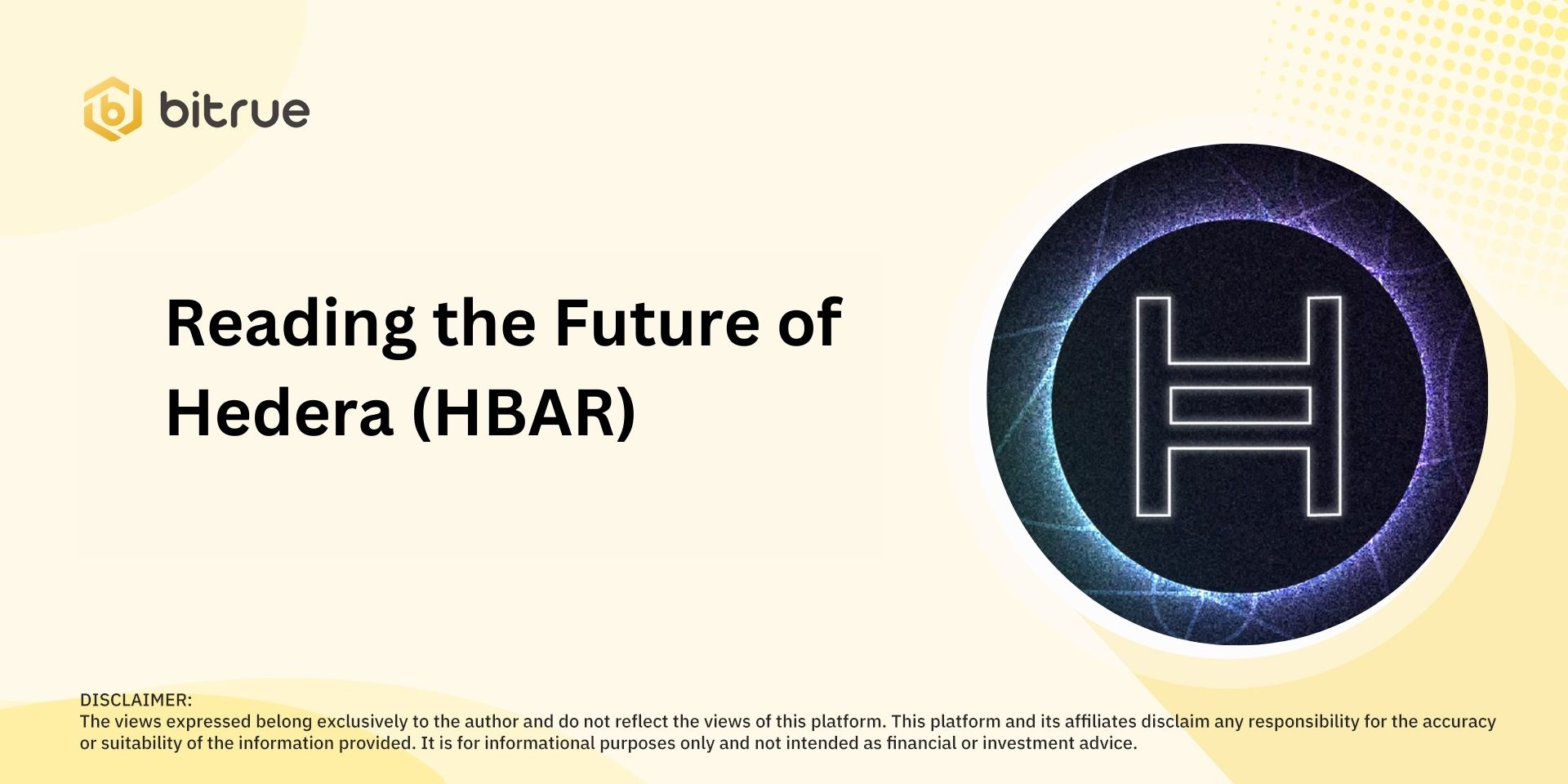 Reading the Future of Hedera Coin (HBAR) – Bitrue FAQ