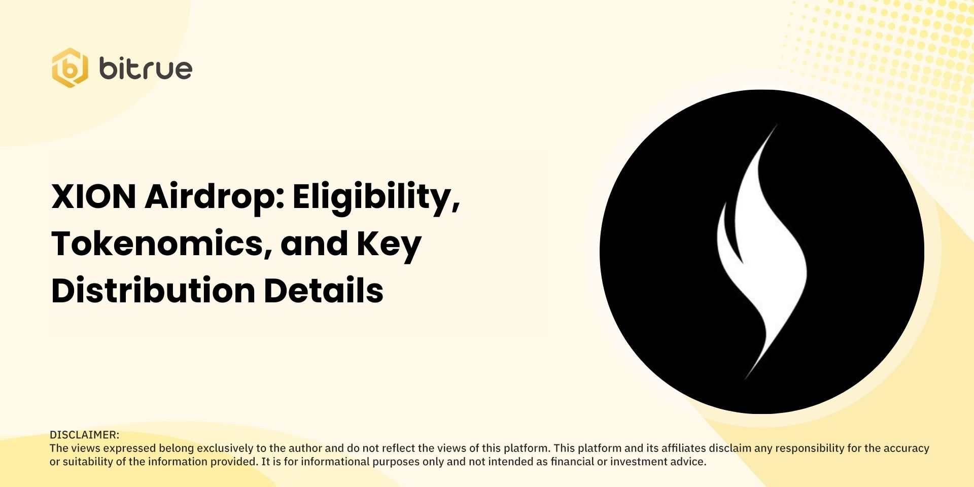 Xion Airdrop Eligibility Tokenomics And Key Distribution Details