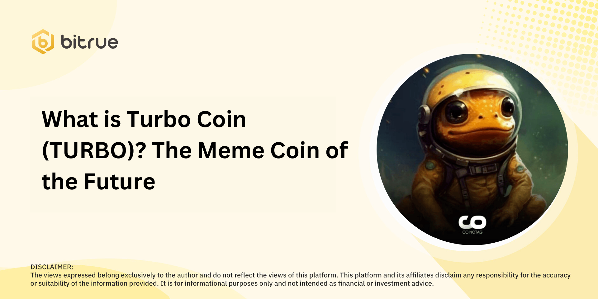 Turbo Coin (TURBO) Nedir? Geleceğin Meme Coin'i – Bitrue FAQ