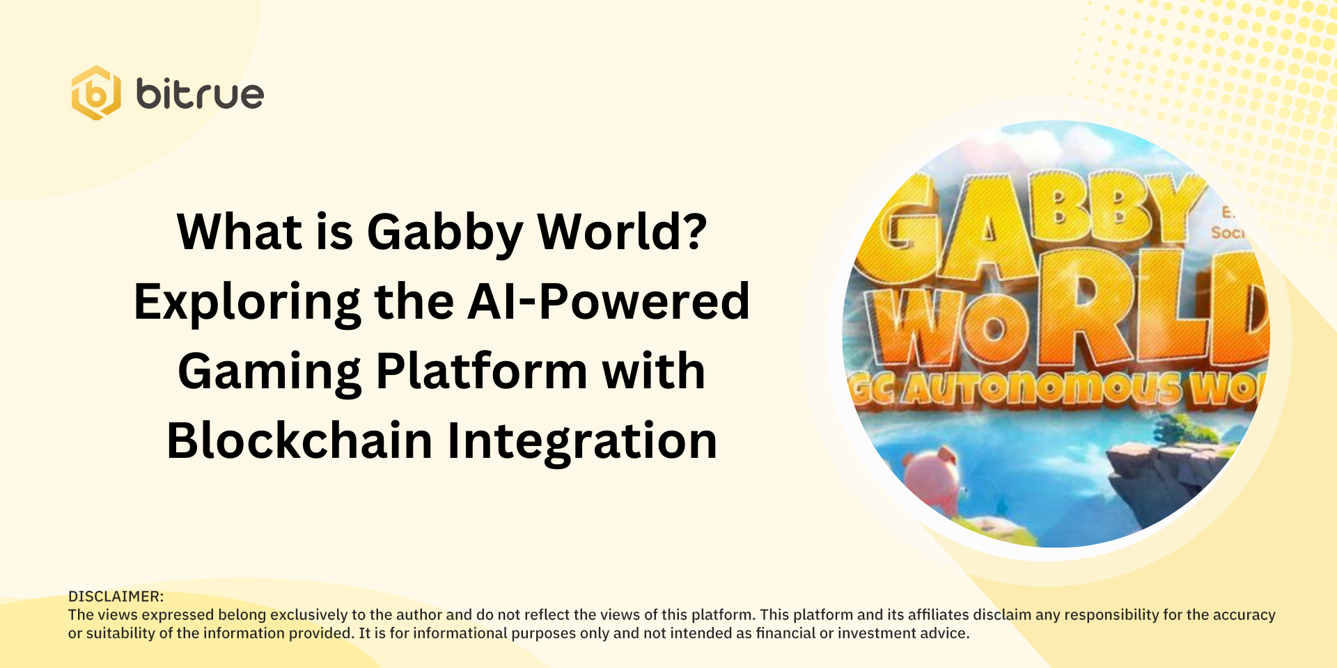 What is Gabby World Airdrop? Exploring the AI-Powered Gaming Platform with Blockchain ...