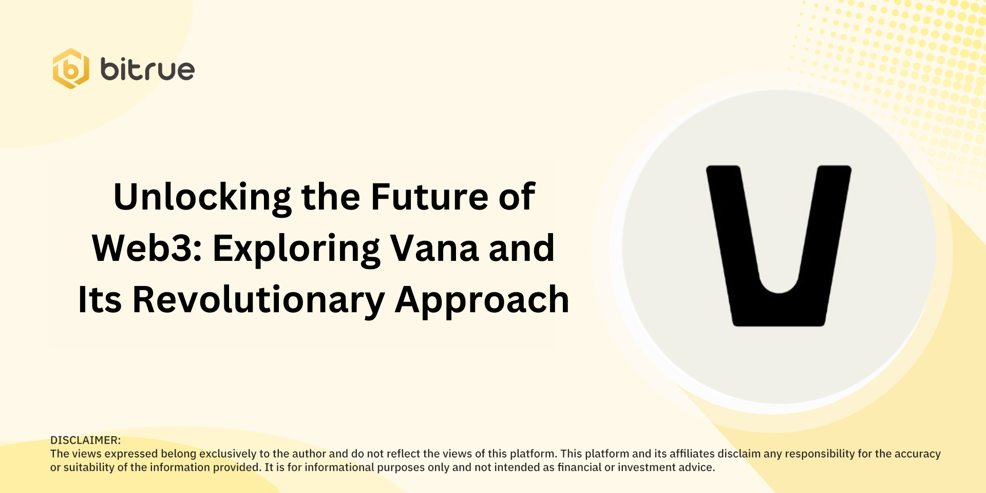 Unlocking the Future of Web3: Exploring Vana and Its Revolutionary ... Unlocking the Future of Web3: Exploring Vana and Its Revolutionary ...