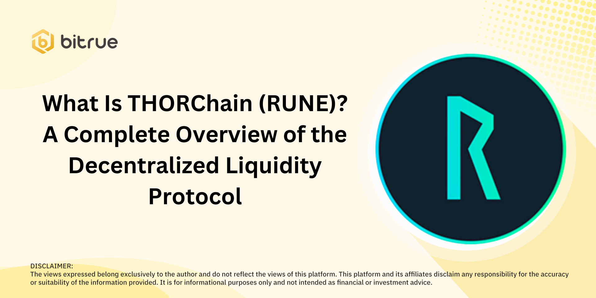 What Is THORChain (RUNE)? A Complete Overview of the Decentralized ...