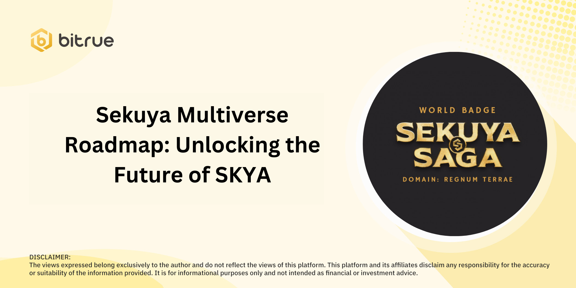 Sekuya Multiverse Roadmap: Unlocking the Future of SKYA – Bitrue FAQ