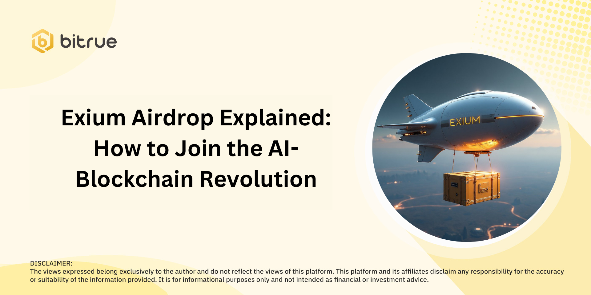 Exium Airdrop Explained: How to Join the AI-Blockchain Revolution ...