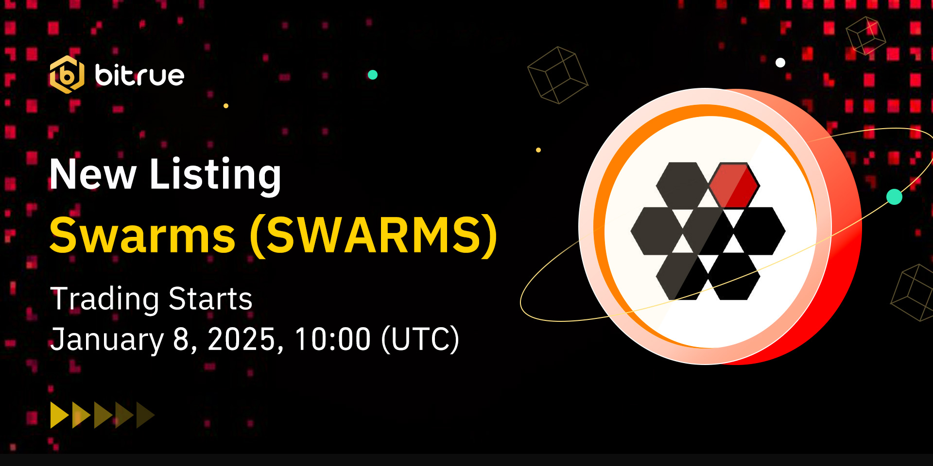 Bitrue Will List SWARMS (SWARMS) – Bitrue FAQ