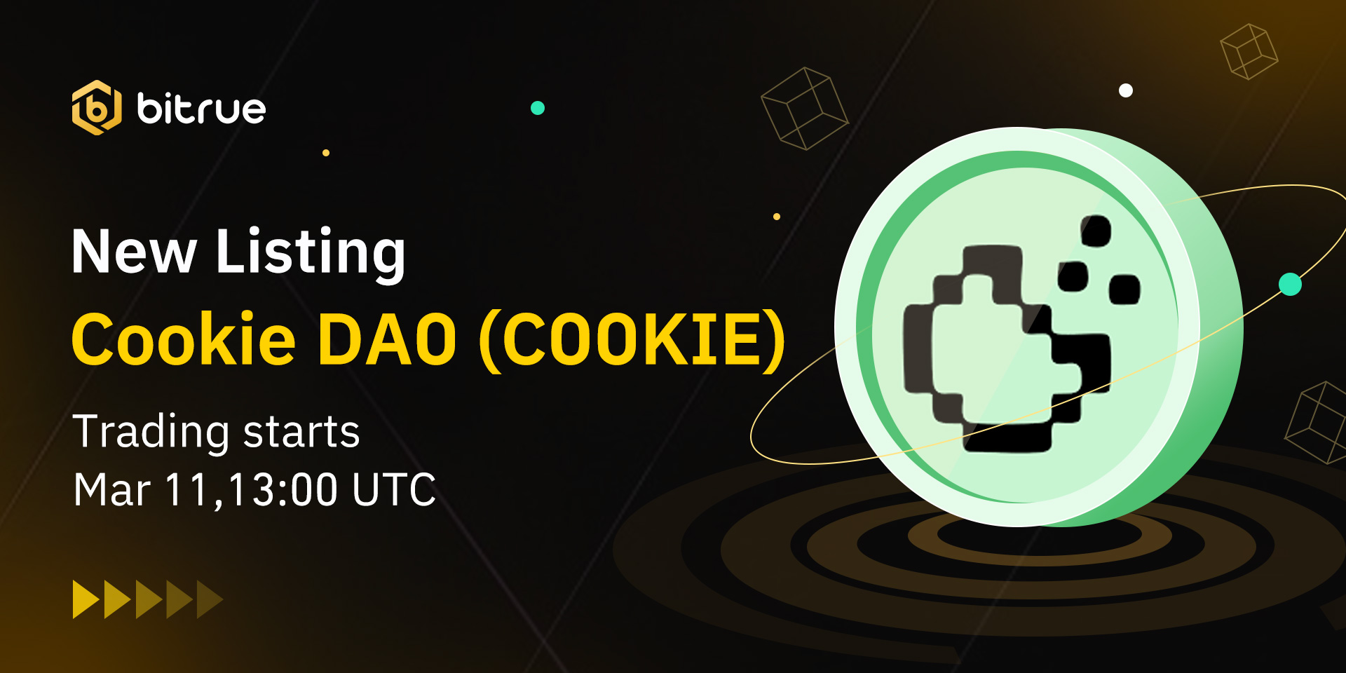 Bitrue Will List Cookie DAO (COOKIE) – Bitrue FAQ
