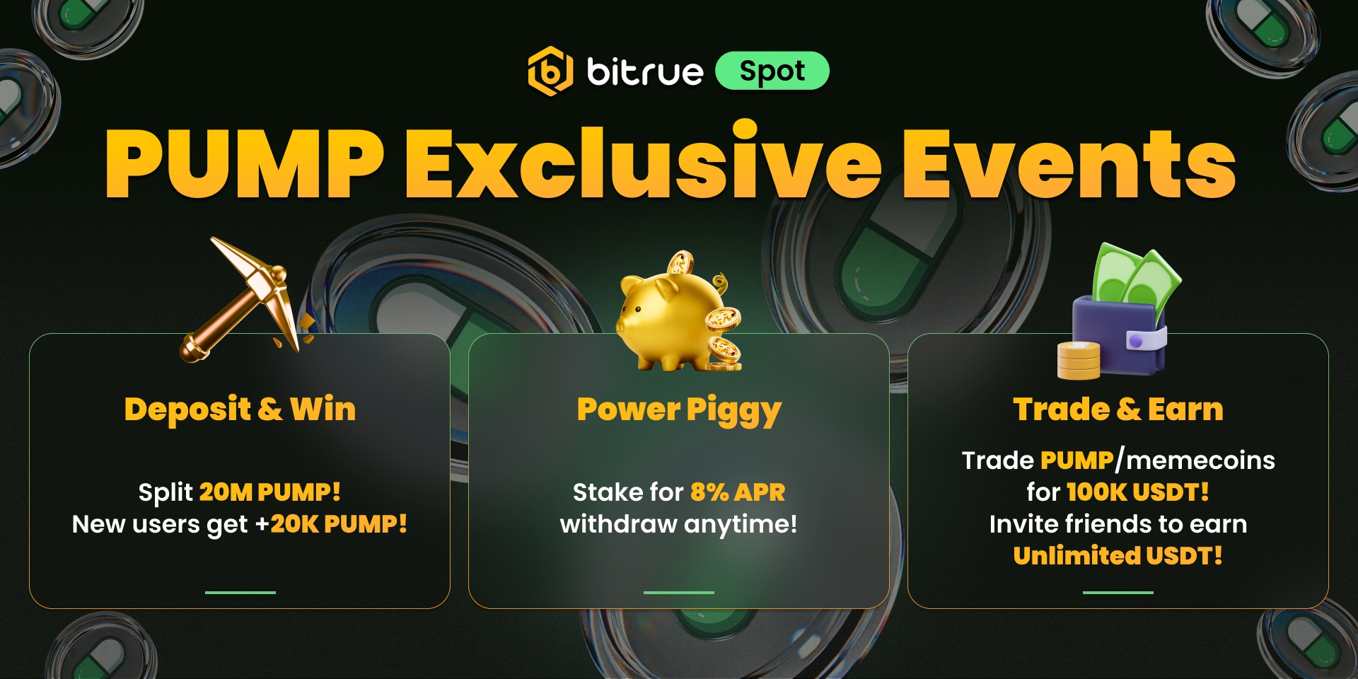 Pump.fun (PUMP) Exclusive Deposit, Trading & Earn Campaigns Await ...