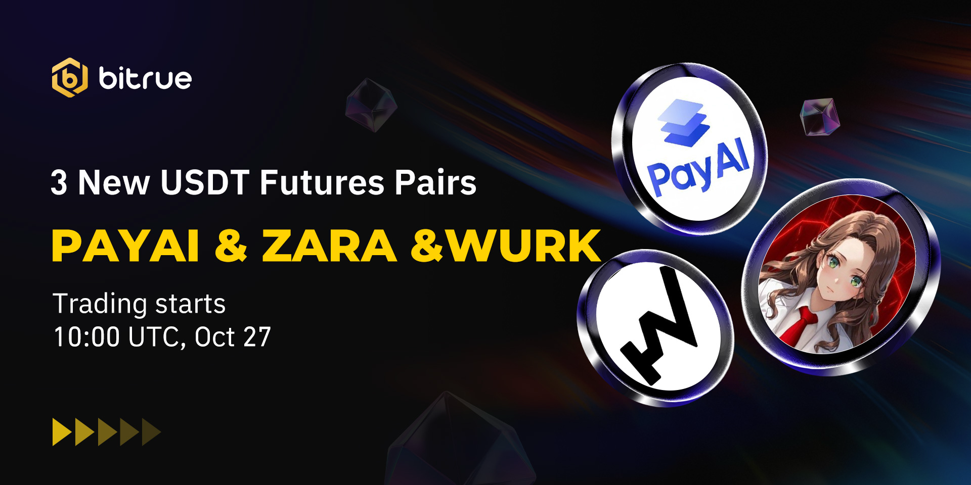 Bitrue Futures Will List 3 New USDT-Based Perpetual Futures Pairs ...