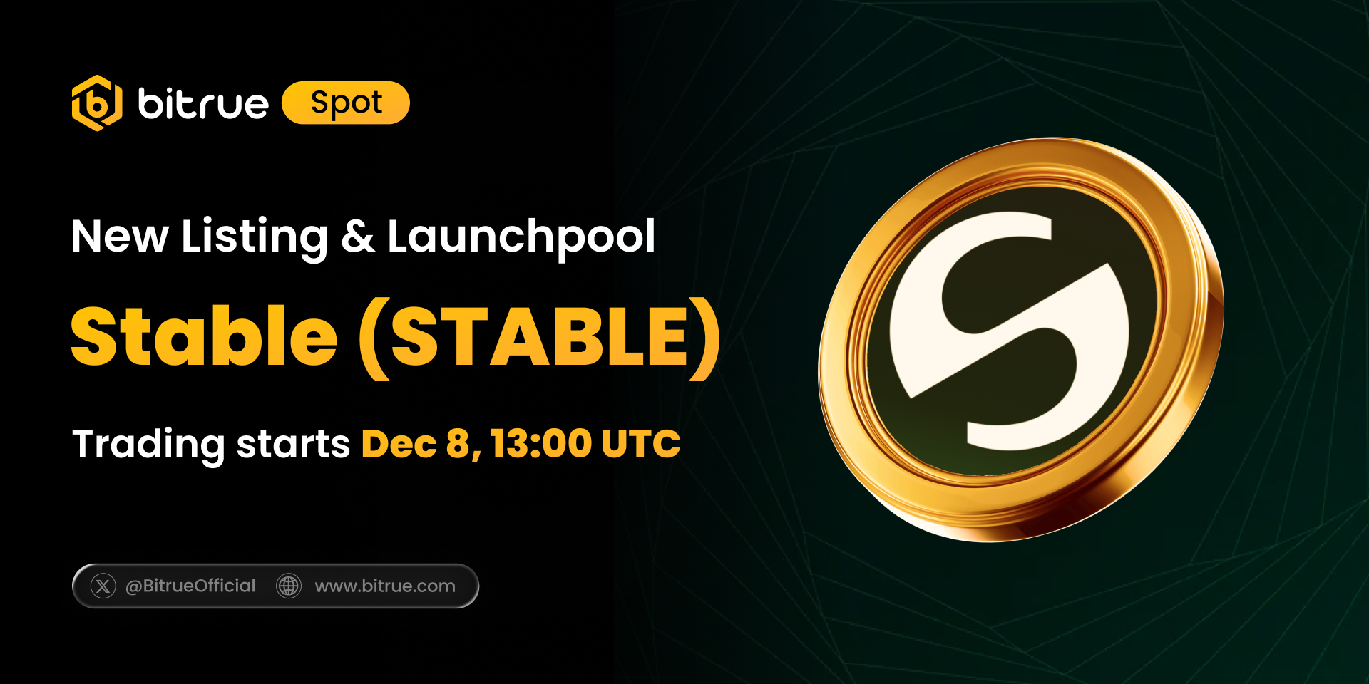 Bitrue Will List Stable (STABLE) - Over 600,000 STABLE prize pool is up for grabs! – Bitrue FAQ